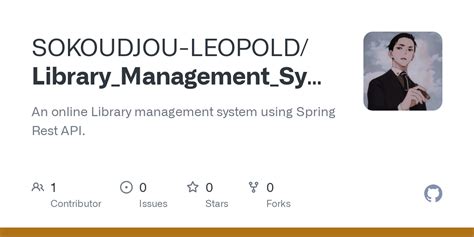 Github Sokoudjou Leopoldlibrarymanagementsystem An Online Library Management System Using