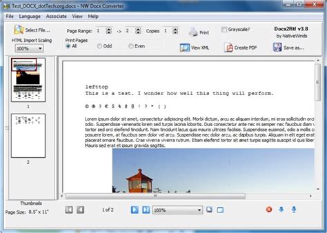 Convert Docx Files To Rtf Files With Docx2rtf Dottech