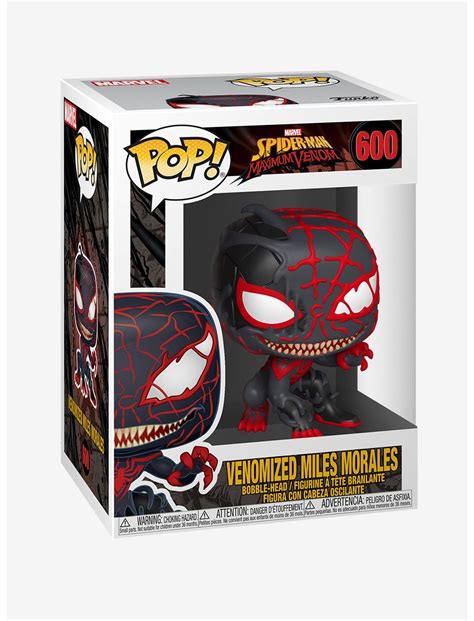 Funko Marvel Spider Man Maximum Venom Pop Venomized Miles Morales