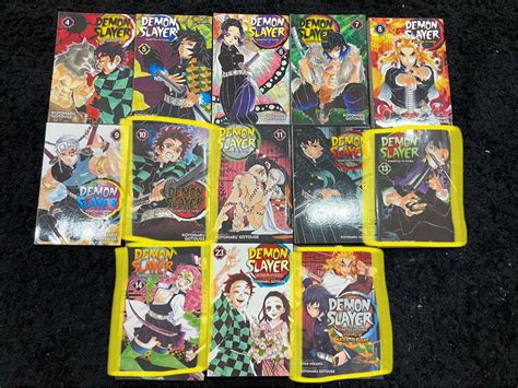Demon Slayer Official Manga Loosebulk Read Desc Hobbies And Toys