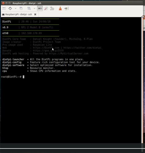 Question Fresh Install Of Ompd On Dietpi Distro V69 Fail · Issue 70 · Artursierzantompd