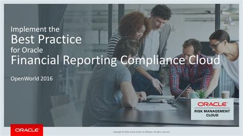 Oow16 Implement The Best Practice For Oracle Financial Reporting Compliance Cloud Pdf