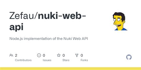 Github Zefaunuki Web Api Nodejs Implementation Of The Nuki Web Api