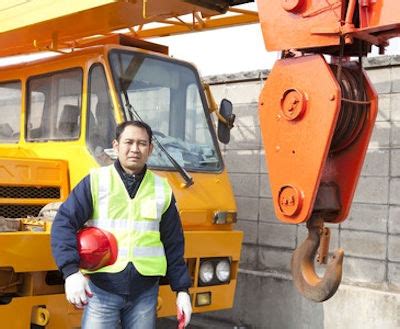 Image Of A Qualified Crane Operator