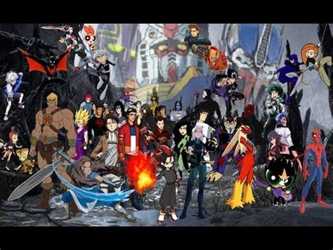 A Tribute To Action Cartoons And Anime Youtube