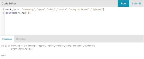 4 Contoh Penggunaan Fitur Array Python