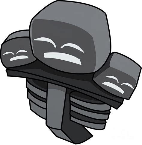Minecraft Wither Boss Face
