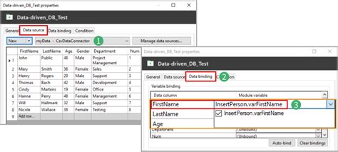 Module Variables And Data Driven Testing Ranorex Studio