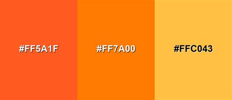 Bright Orange Color Explained Meaning Hex Ff7a00 And Uses