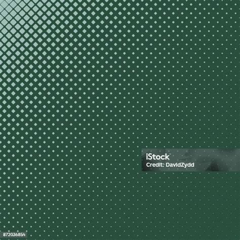 Geometric Halftone Rounded Square Pattern Background Vector Graphic