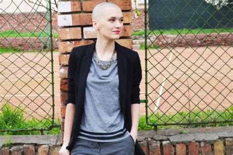 40 Beautiful Bald Women Styles To Get Inspired With