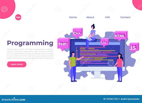 Programming Software Or App Development Big Data Processing Stock