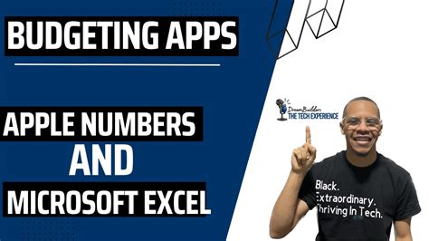 Budgeting Apps Apple Numbers Vs Microsoft Excel For Beginners Youtube