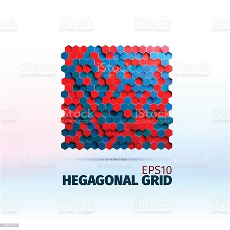 육각형 그래픽 요소 육각형의 벡터 그리드 3d 일러스트레이션 0명에 대한 스톡 벡터 아트 및 기타 이미지 0명 2차 도형 기업 재무와 산업 Istock