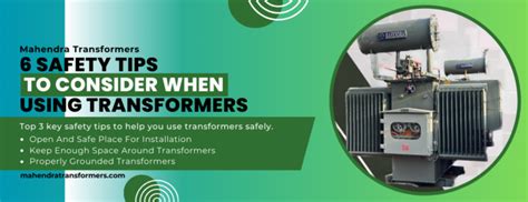 6 Safety Tips To Consider When Using Transformers