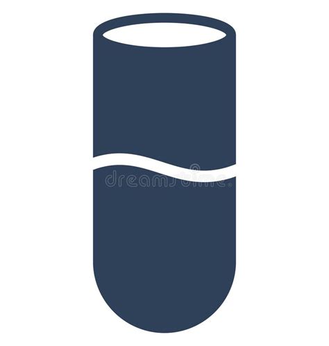 Science Beaker Isolated Vector Icon That Can Easily Modify Or Edit Stock Vector Illustration