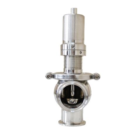 Sanitary Pressure Relief Overflow Valve With Tri Clamp End From China Manufacturer Wenzhou