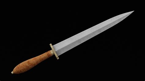 Dagger Weapon 3d Model By Thedazking