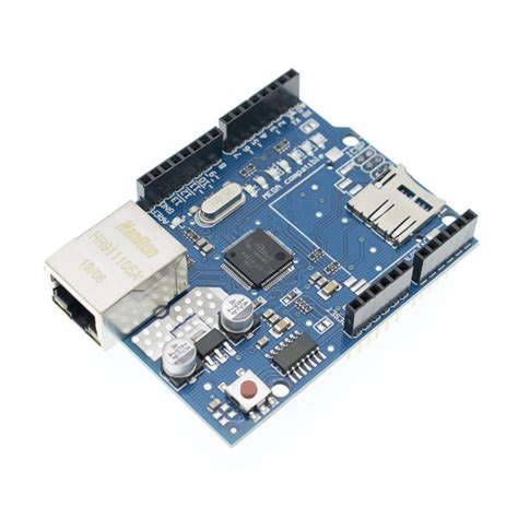 Плата расширения шилд Arduino Uno Ethernet Shield W5100 купить с доставкой по выгодным ценам