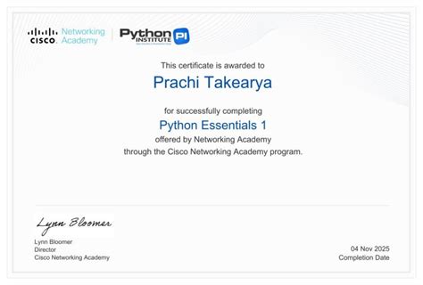 Python Cisconetworkingacademy Learningjourney Datascience