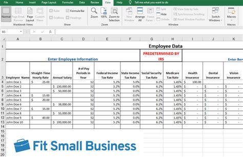 How To Do Payroll In Excel Simple Steps Video Template