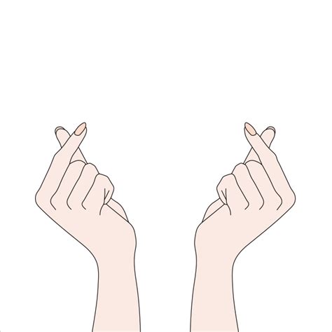 졔미있는손그림 양손 손가락하트Ⅱ 네이버 블로그