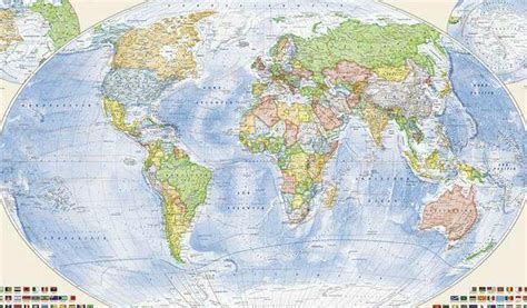 世界上其他国家的世界地图是什么样的，也是以亚洲作为中心吗 世界地图 地图 大西洋 新浪新闻