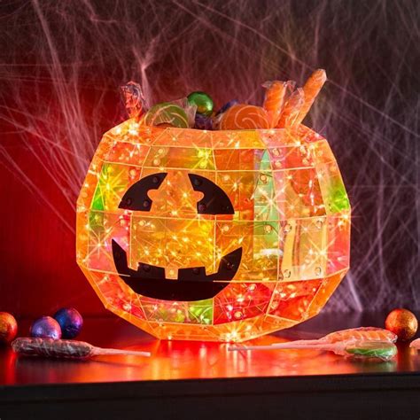 Twinkling Jack O Lantern Candy Bowl Twinkle Twinkle Jack O Lantern