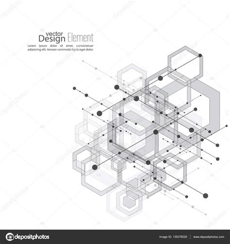 Virtual Abstract Background Stock Vector By ©sumkinn 135376020