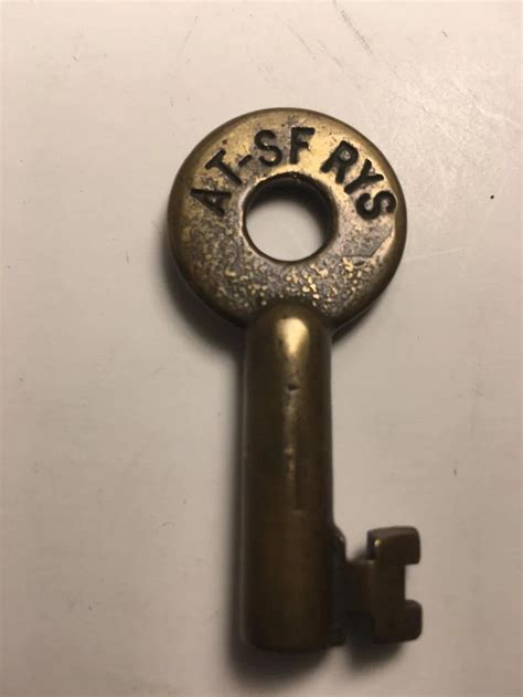 Vintage Original Working Keline Railroad Lock With Original Brass Key