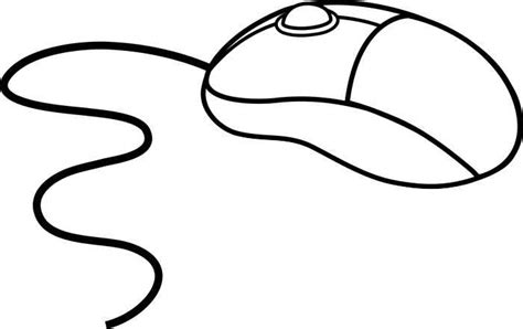 Computer Coloring Pages Printable Pdf Computer Drawing Mouse Drawing