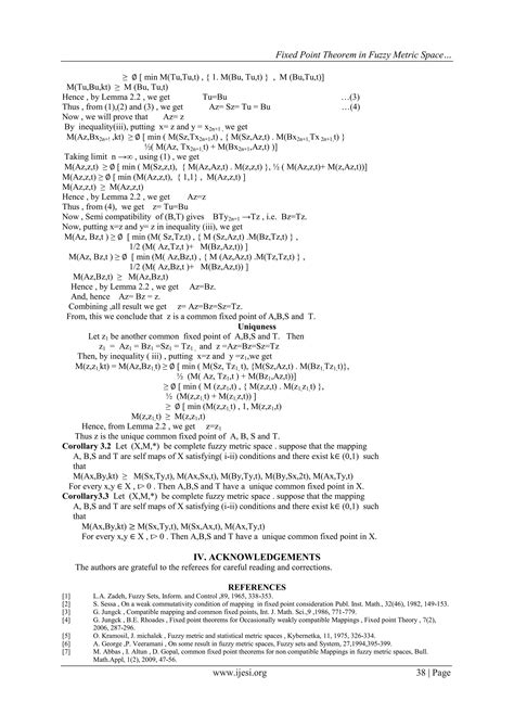 Fixed Point Theorem In Fuzzy Metric Space Using Clrg Property Pdf