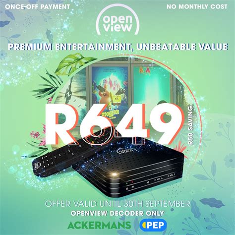 Openview 🚨 Special Alert 🚨 Get Your Openview Decoder 🔌