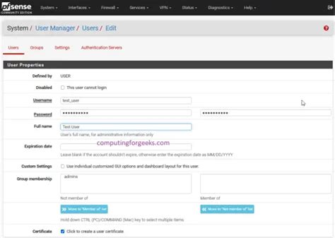 How To Configure OpenVPN Server On PfSense OPNsense ComputingForGeeks
