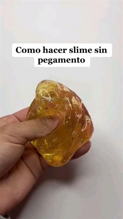 Como Hacer Slime Sin Pegamento Como Hacer Slime Casero Cómo Hacer Slime Slime Casero Sin Borax