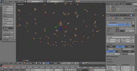 The Second Particles System Not Working Properly Blender Stack Exchange