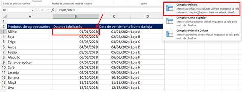 como fixar uma linha no excel ninja do excel