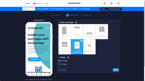 convert your website into an app with swing2app free website to app