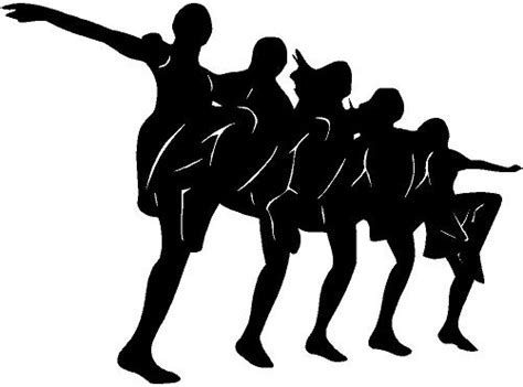 Free Drill Team Dancer Silhouette Download Free Drill Team Dancer