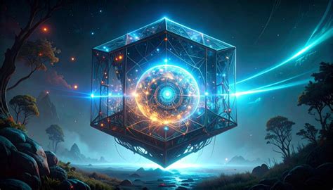 Quantum Lock Encryption Device Artificial Intelligence Concept Generated Image Stock Image