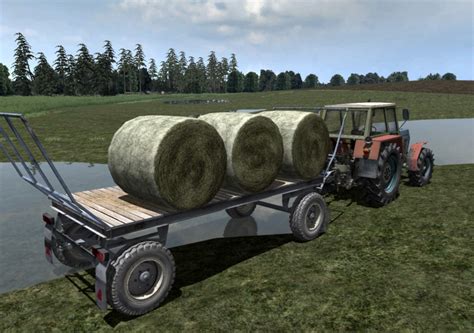 FS2013 Autosan Bale Trailer v 1 0 bale transport Mod für Farming Simulator 2013
