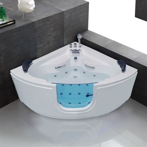 Q374 Corner Installation Walk In Massage Bathtub For Eldly People Walk In Bathtub And Walk In Tub