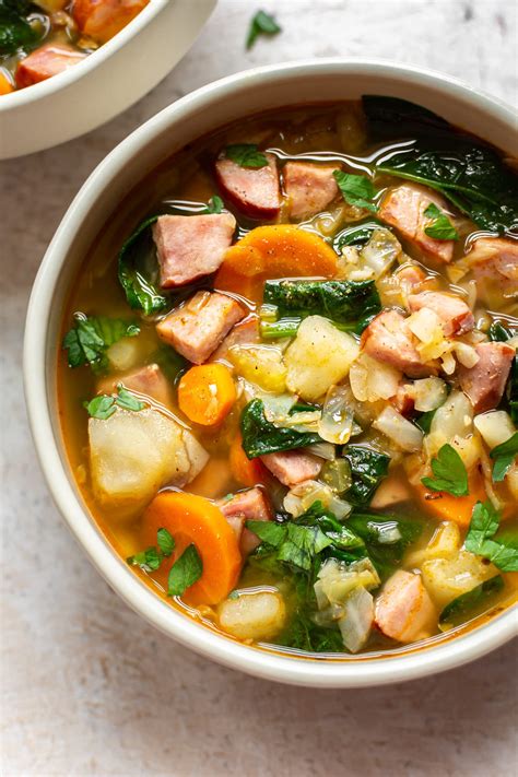 Kielbasa Soup • Salt And Lavender