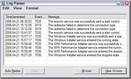 Using Microsoft Log Parser To Query Huge Log Files And Only Display The Results You Need
