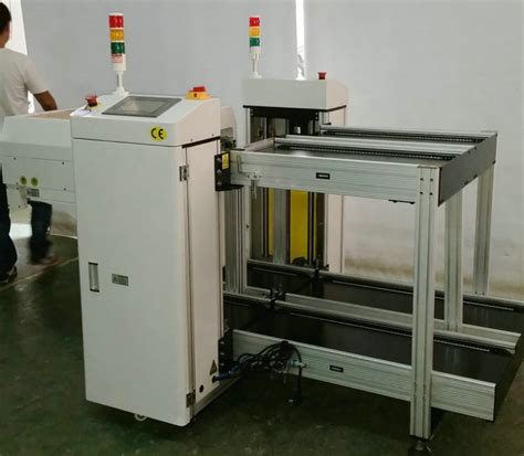 Dual Lane PCB NG OK Unloader For SMT Assembly Line Chinese Brand