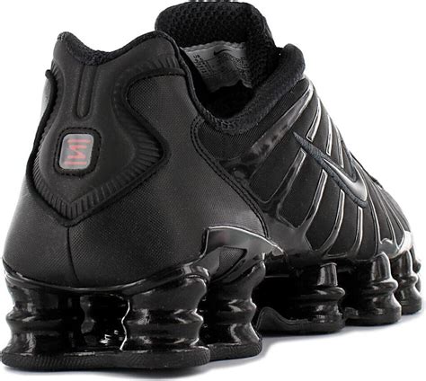 Nike Shox Tl Blackmetallic Hematitemax Orangeblack Ab 12795