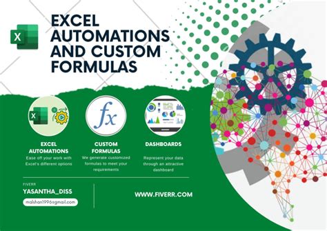 Automate Your Excel Spreadsheets With Custom Formulas By Yasanthadiss