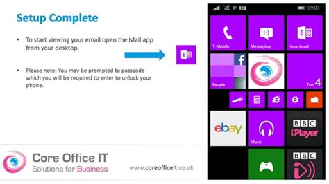 Set Up Microsoft Office 365 On Your Microsoft Windows Mobile Phone Youtube