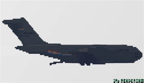 C 17 Globemaster Iii Render Test Minecraft Map